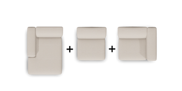 modulaire bank zelf samenstellen | 4x6 sofa